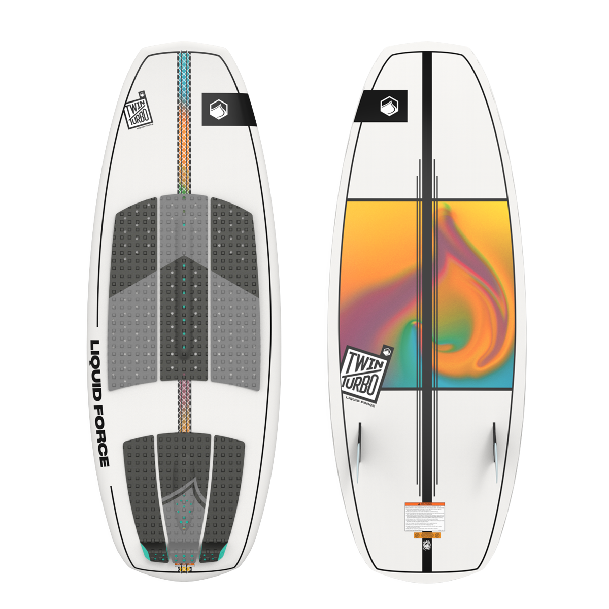 2026 Liquid Force Twin Turbo Wakesurf Board – LIFESTYLE WAKE